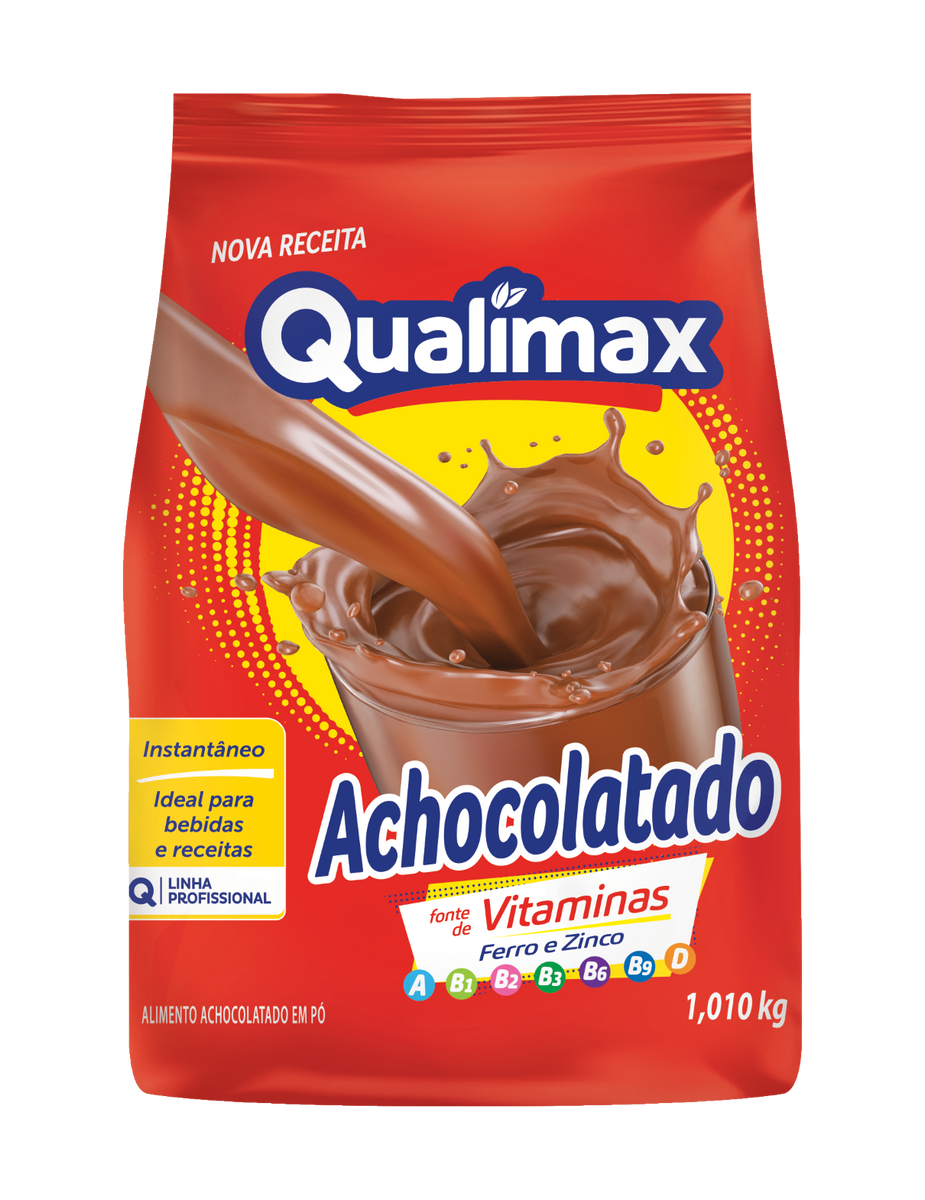 Achocolatado Qualimax 1,01kg – Praso