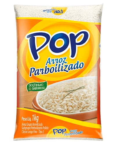 Arroz Parboilizado Pop 1kg – Praso